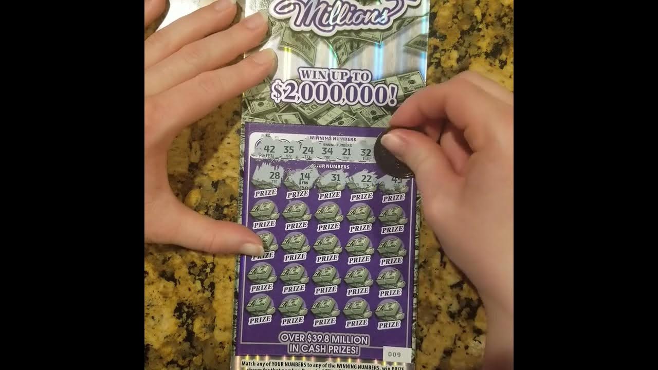 Ultimate millions! $ 30 scratch ticket. 👀 - YouTube