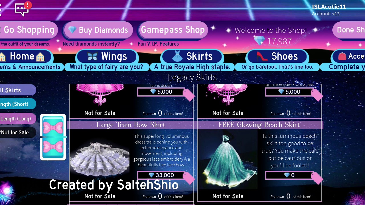 Me when shopping in Royale High... - YouTube