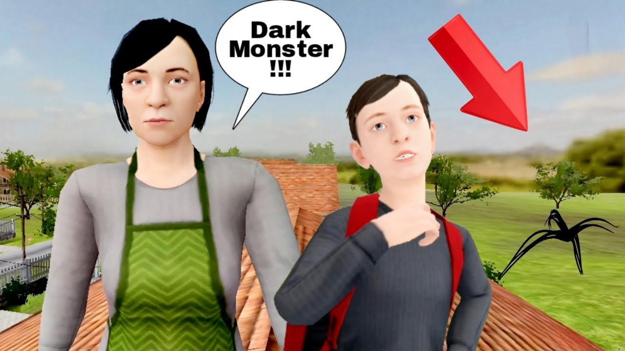 Dark Monster Came Into Andrew house in Schoolboy Runaway Stealth - YouTube