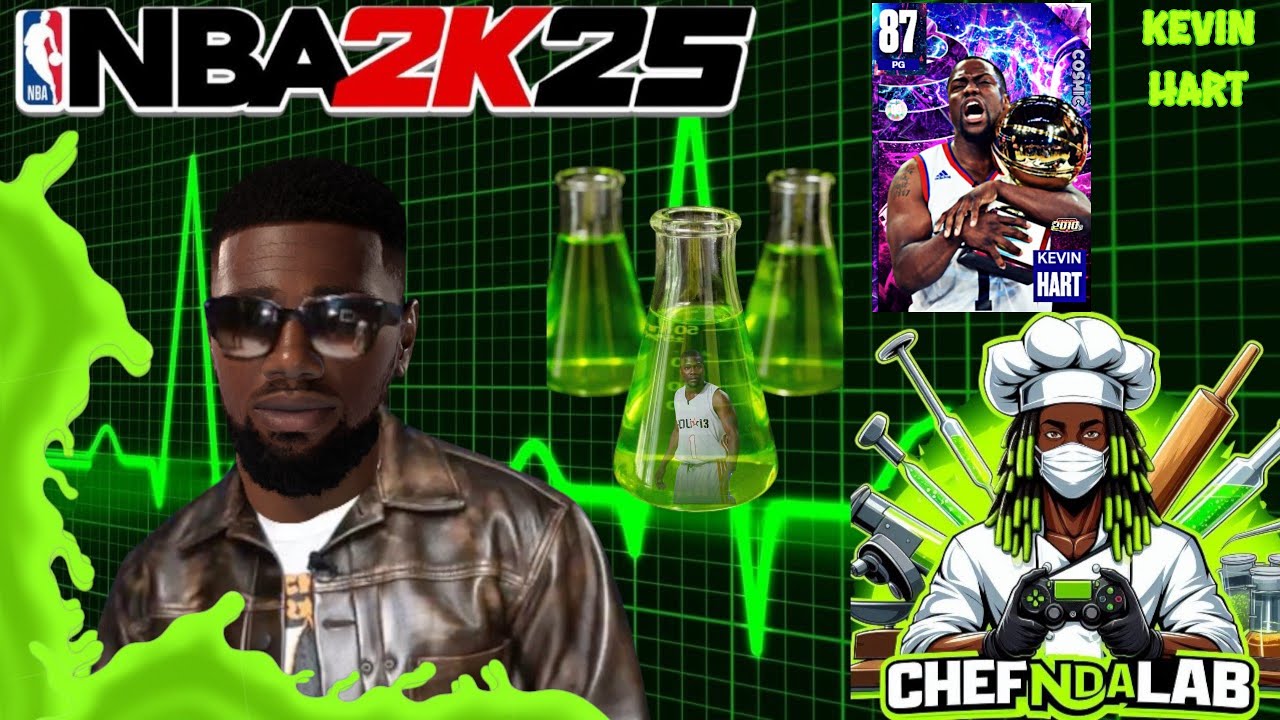 The Realest Kevin Hart NBA 2k25 Face Creation (Chef's Edition) 💪🏾🔥🔥 ...