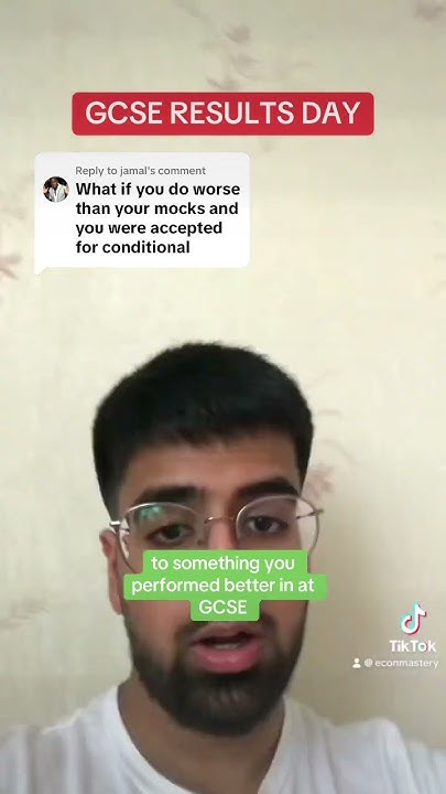What if you get BAD GCSEs #gcse #alevel #exam #results #resultsday - YouTube