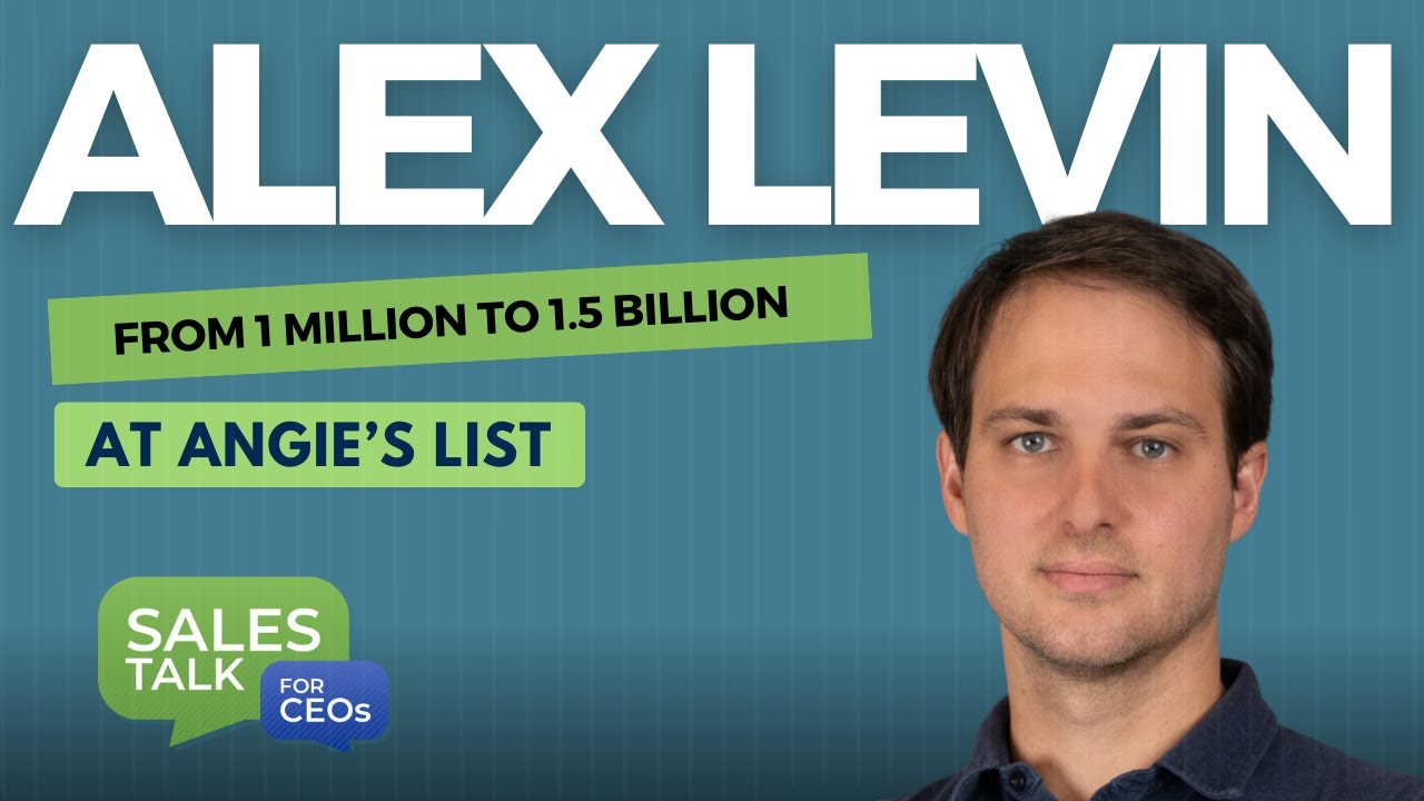 From 1 Million To 1.5 Billion at Angie’s List: What Alex Levin Did Next ...