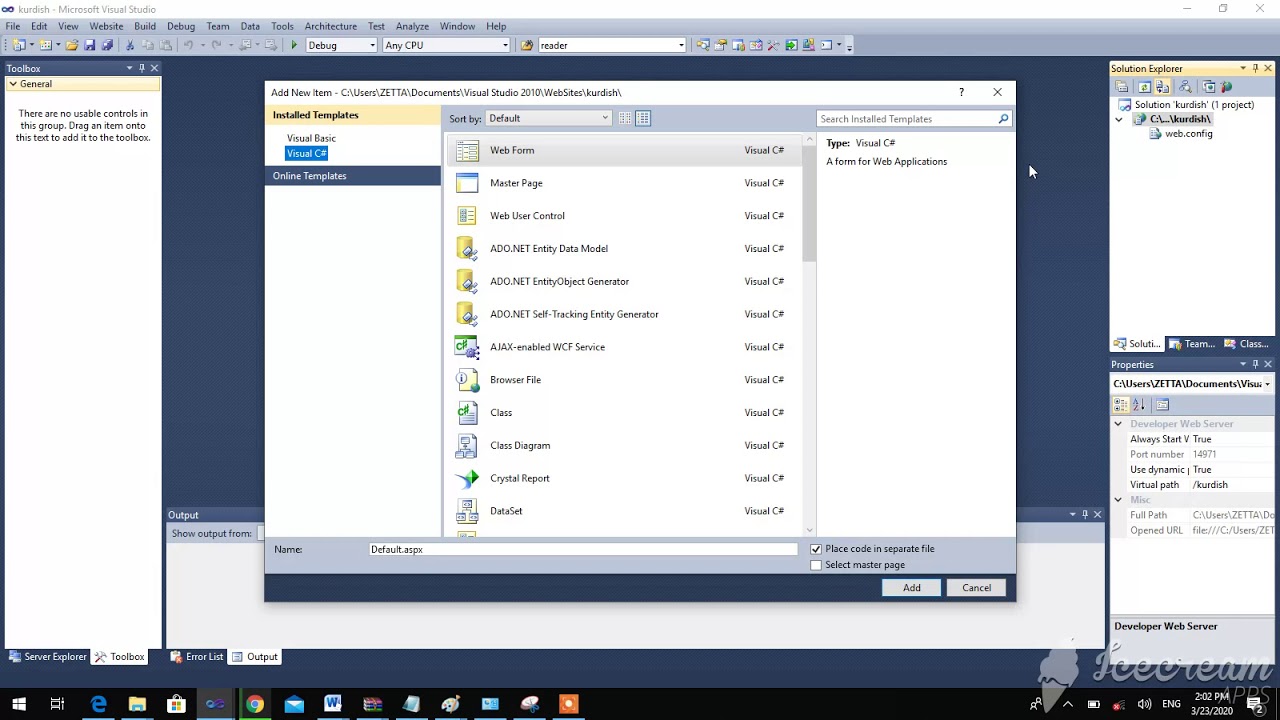 1- ASP.NET TUTORIALS IN KURDISH ١-asp.netبەکوردی - YouTube