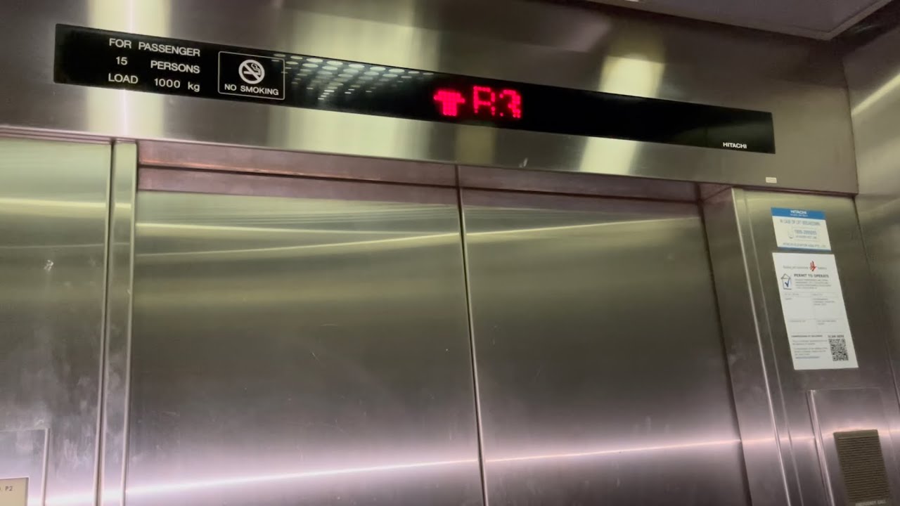 [AWESOME MOTOR] HITACHI Traction Lift :: Tristar Complex - YouTube