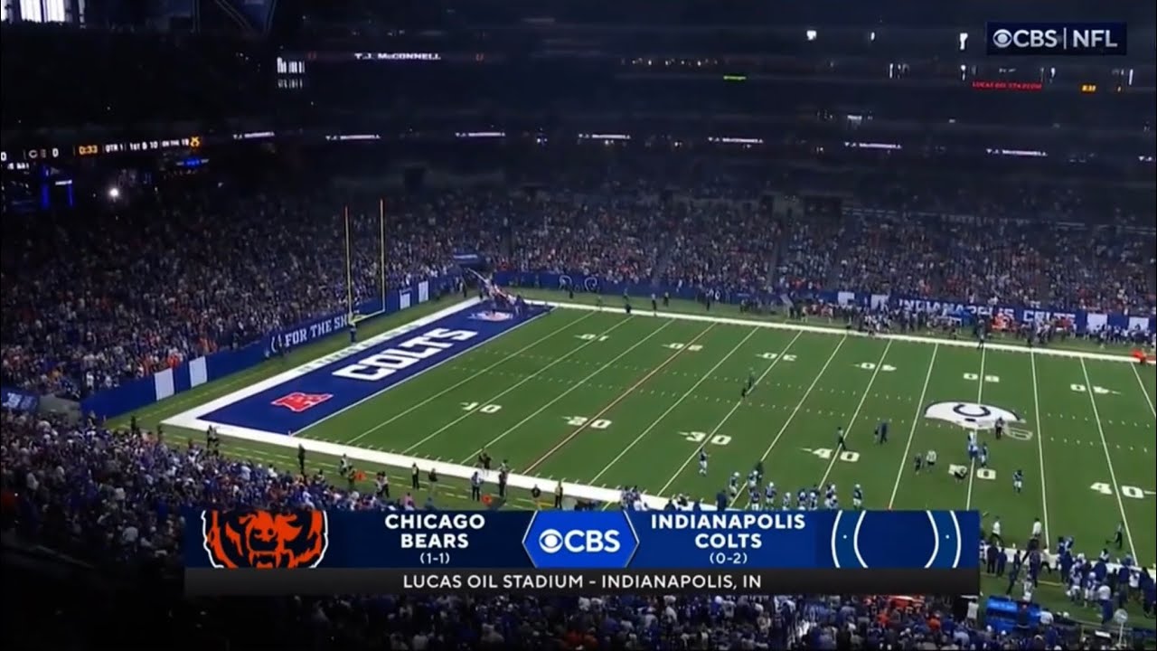 NFL on CBS Bears vs Colts week 3 (2024) opening - YouTube