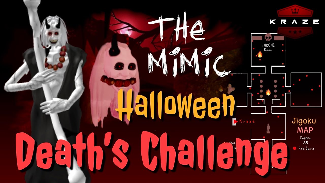 JIGOKU Full guide 🎃Death’s Challenge I The Mimic Halloween x ROBLOX ...