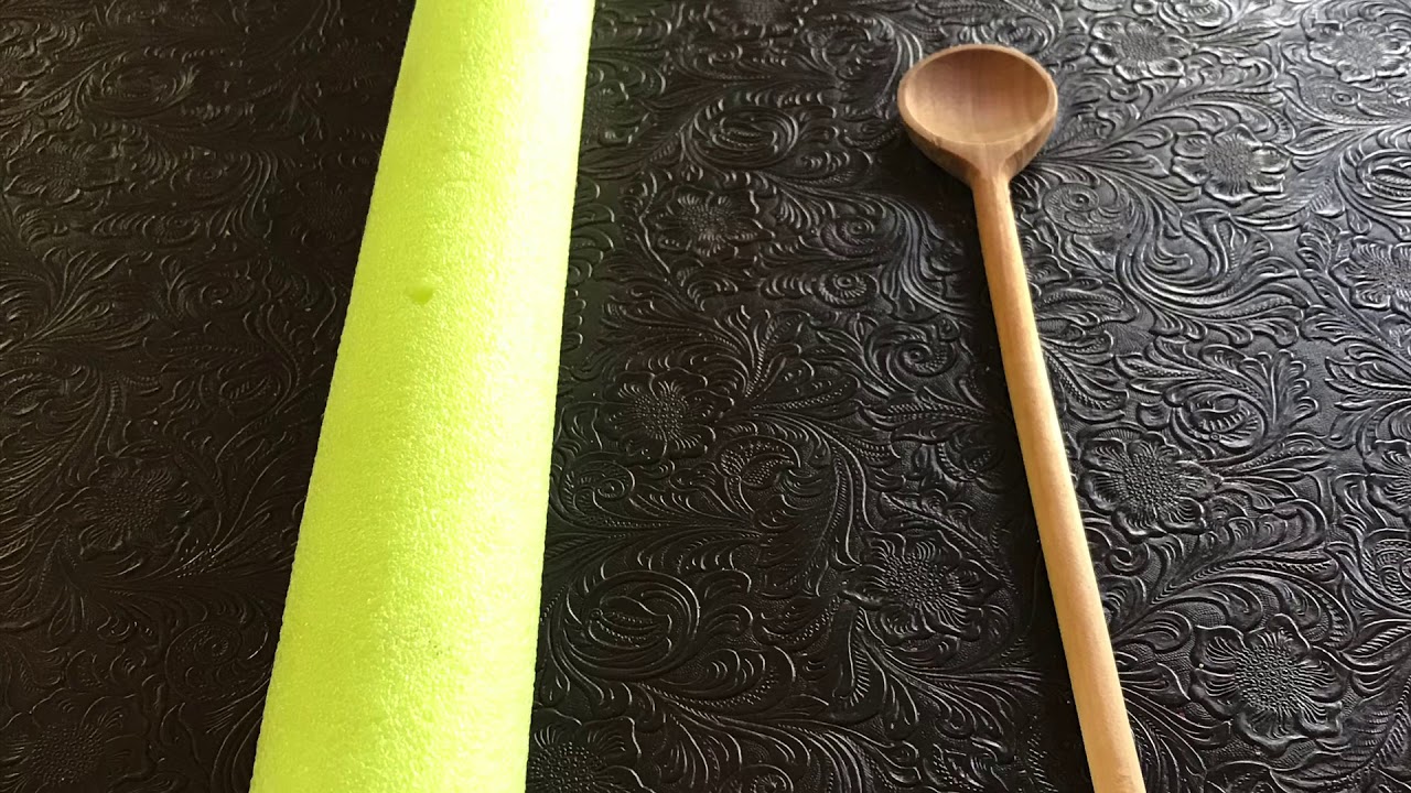 Pool Noodle Fine Motor Activity - YouTube