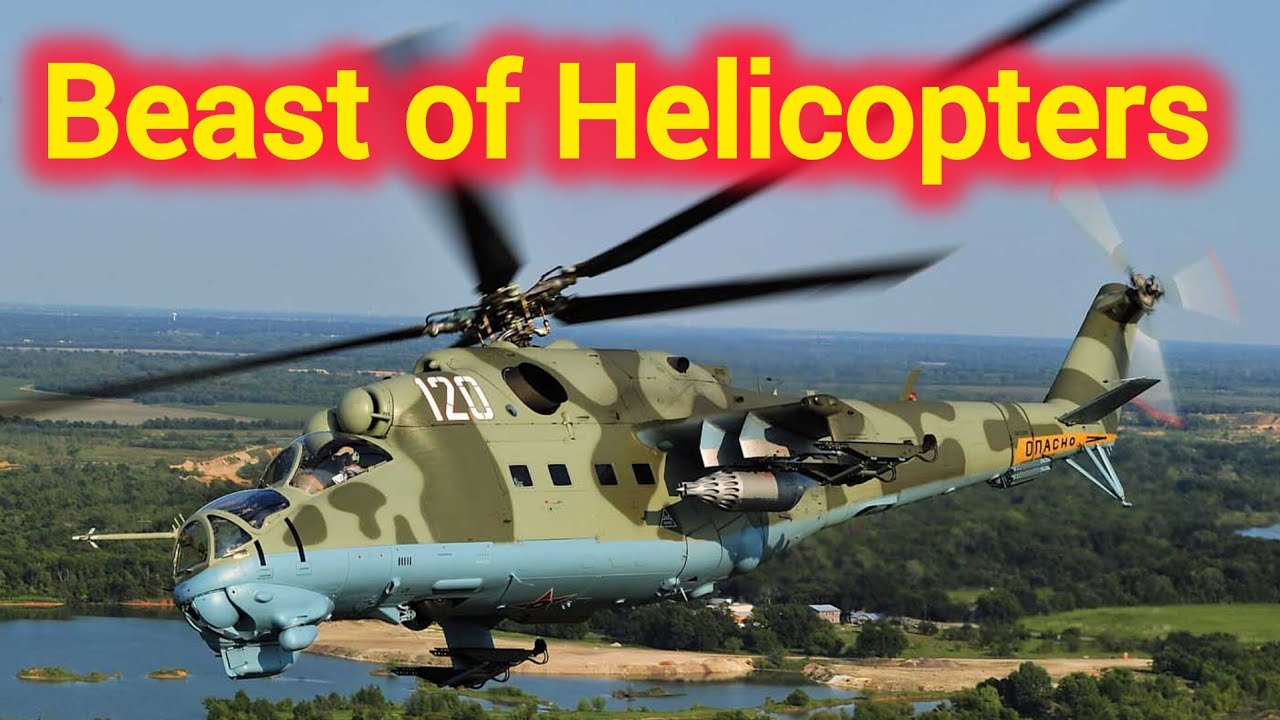 The Russian Beast: Unraveling the Mil Mi-24 Helicopter - YouTube