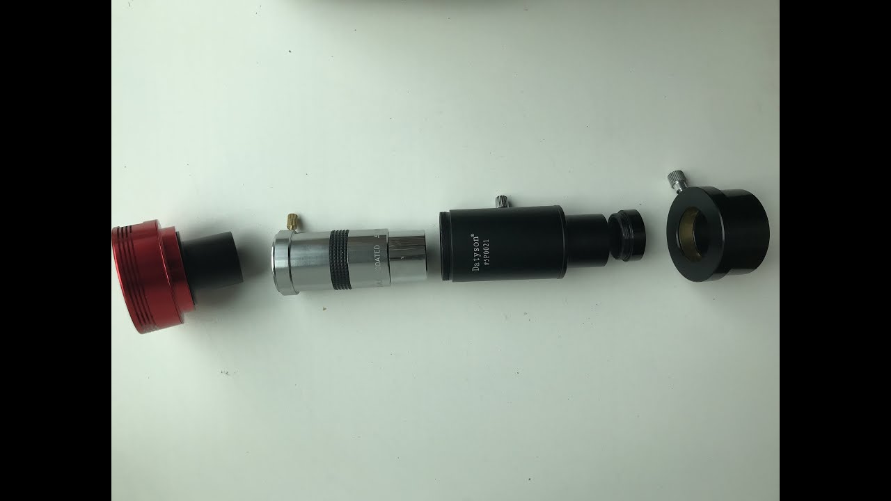 How to get focus with a camera and a telescope. - YouTube