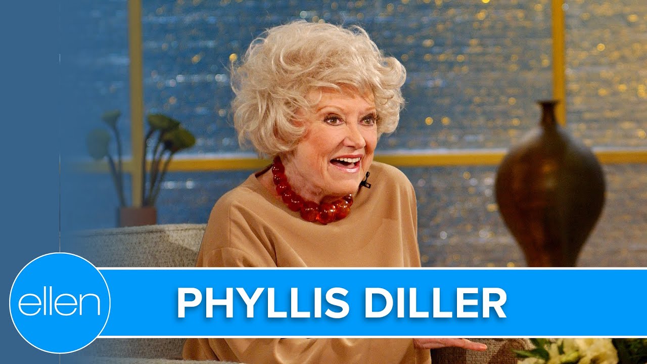 Phyllis Diller’s First Appearance on ‘Ellen’ - YouTube