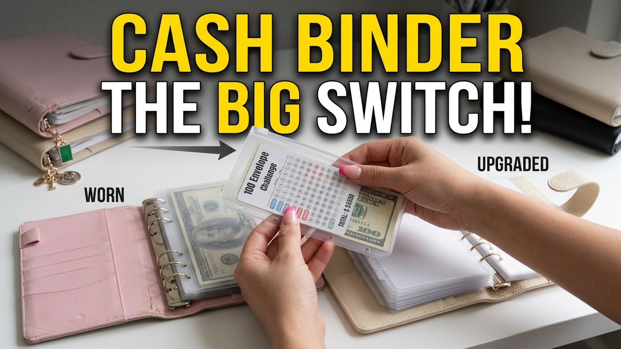 Organizing Cash Envelopes Into New Binder | Sinking Funds Breakdown ...