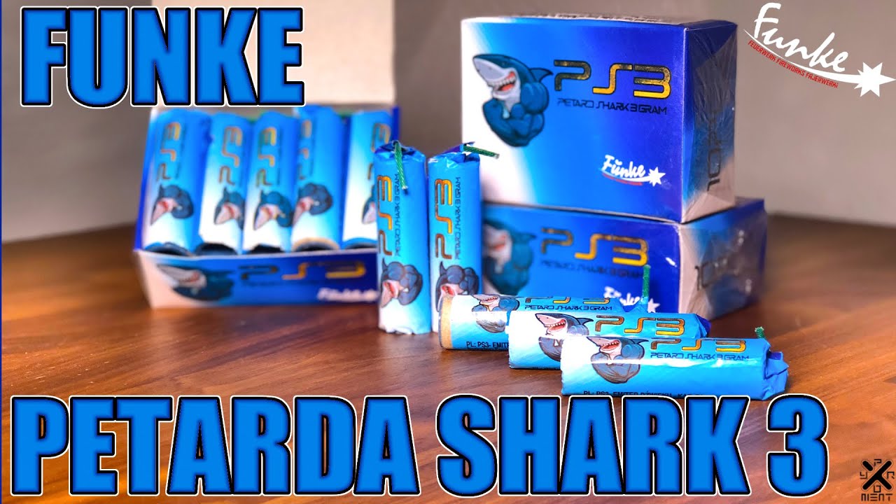 FUNKE | PETARDA SHARK 3 | PS3 | P1 | 3GR BKS | PS3 vs. PS5 - YouTube