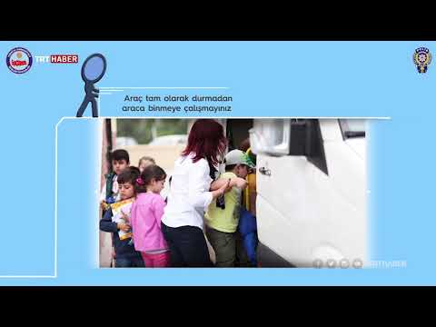 Emniyet'ten öğrencilere videolu okul servisi uyarısı