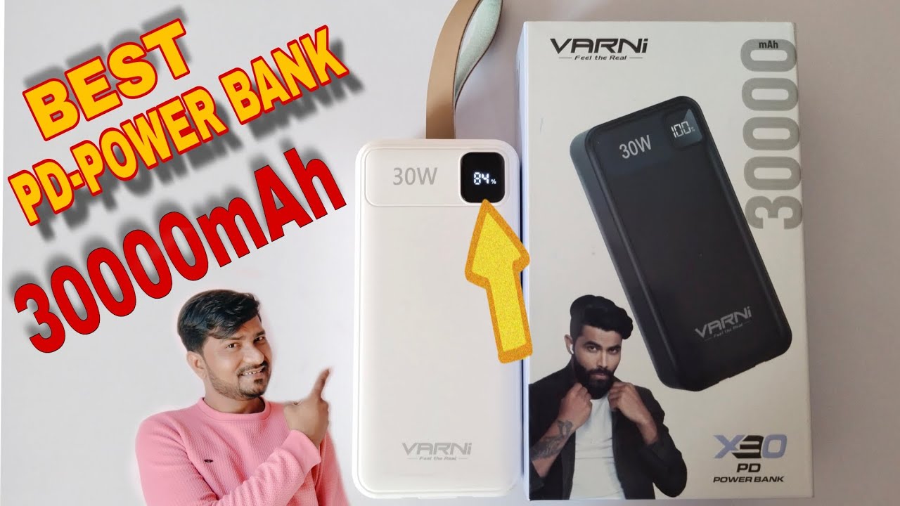 30 W PD 30000 mAh Power Bank💥fast charging Varni XBO PD Power Bank ...