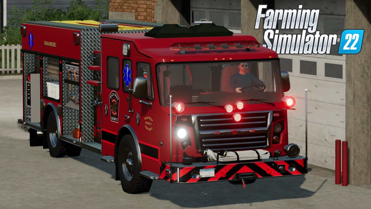 FS22 - 2015 ROSENBAUER MID MOUNT ENGINE - NEW TRUCK MOD for Farming ...