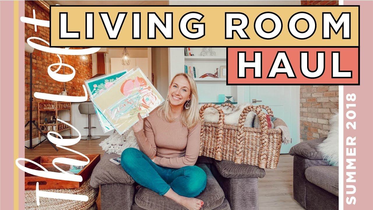 LIVING ROOM HAUL 💗| Loft Hangout w/ Amanda Weldon - YouTube
