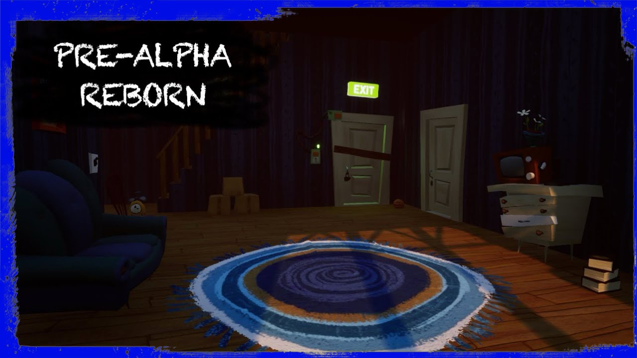 HELLO NEIGHBOR MOD KIT: PRE-ALPHA REBORN - YouTube