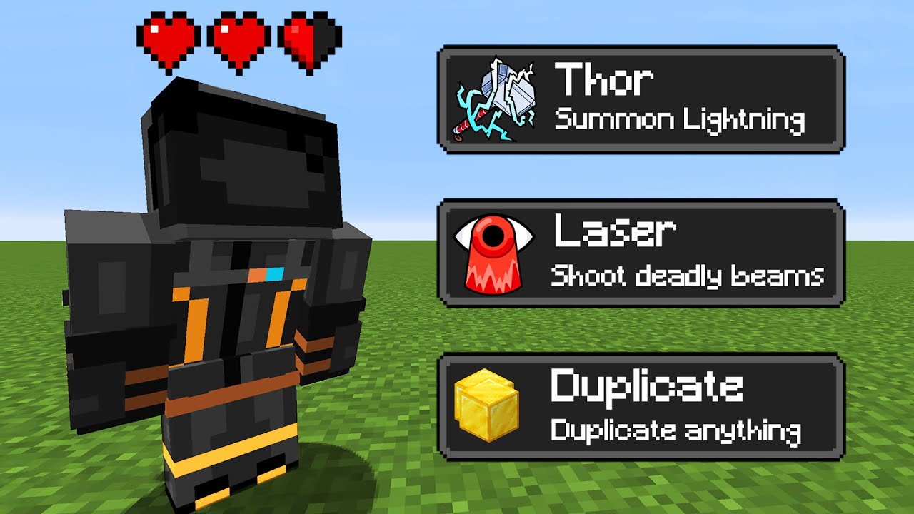 Minecraft, But Taking Damage Gives Super Effects... - YouTube