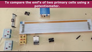 POTENTIOMETER – COMPARISON OF EMFS OF TWO CELLS | 12th ... | Doovi