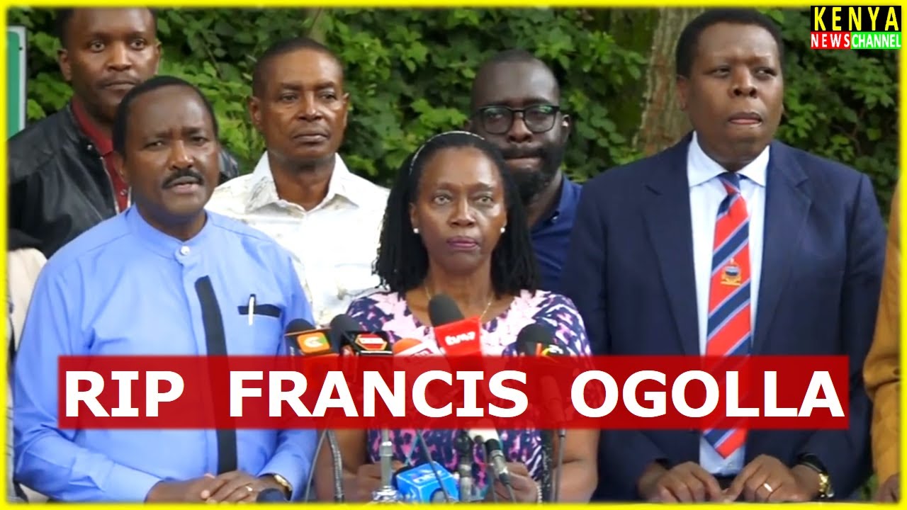 Azimio leaders react to Death of CDF Ogolla after Chopper Crash - YouTube