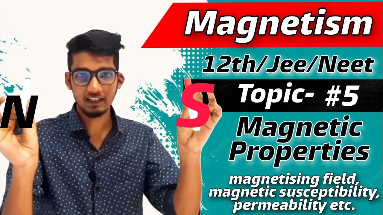 Magnetism Lecture-5||Magnetic properties of material||Intensity of ...