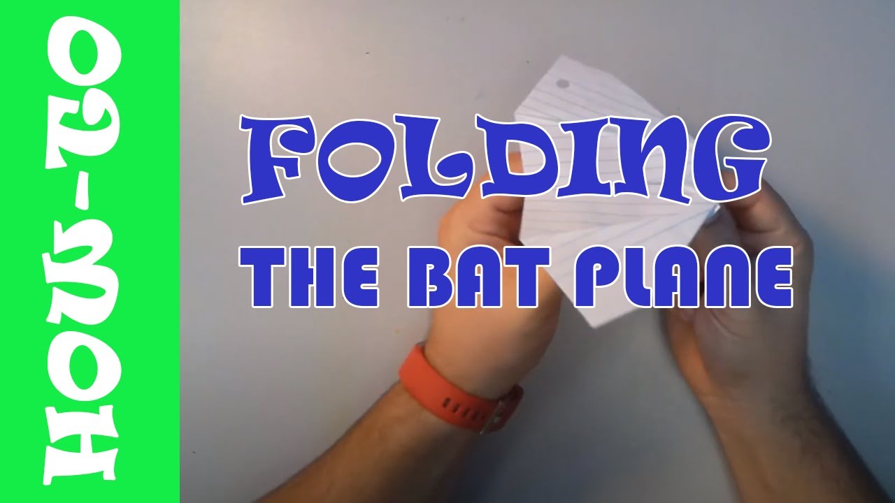 How To Fold A Bat Paper Airplane It ACTUALLY FLAPS IT S WINGS YouTube how-to-fold-a-bat-paper-airplane-it-actually-flaps-it-s-wings-youtube