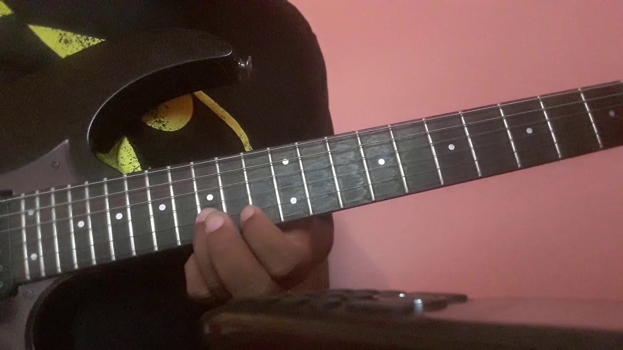 Auj lafz Guitar solo lesson pt2 Pepsi battle of the bands - YouTube