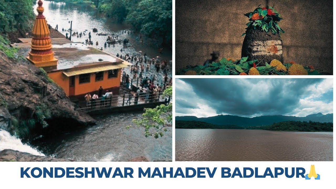 Kondeshwar Mahadev Temple Badlapur | Hidden Waterfall | Har Har Mahadev ...