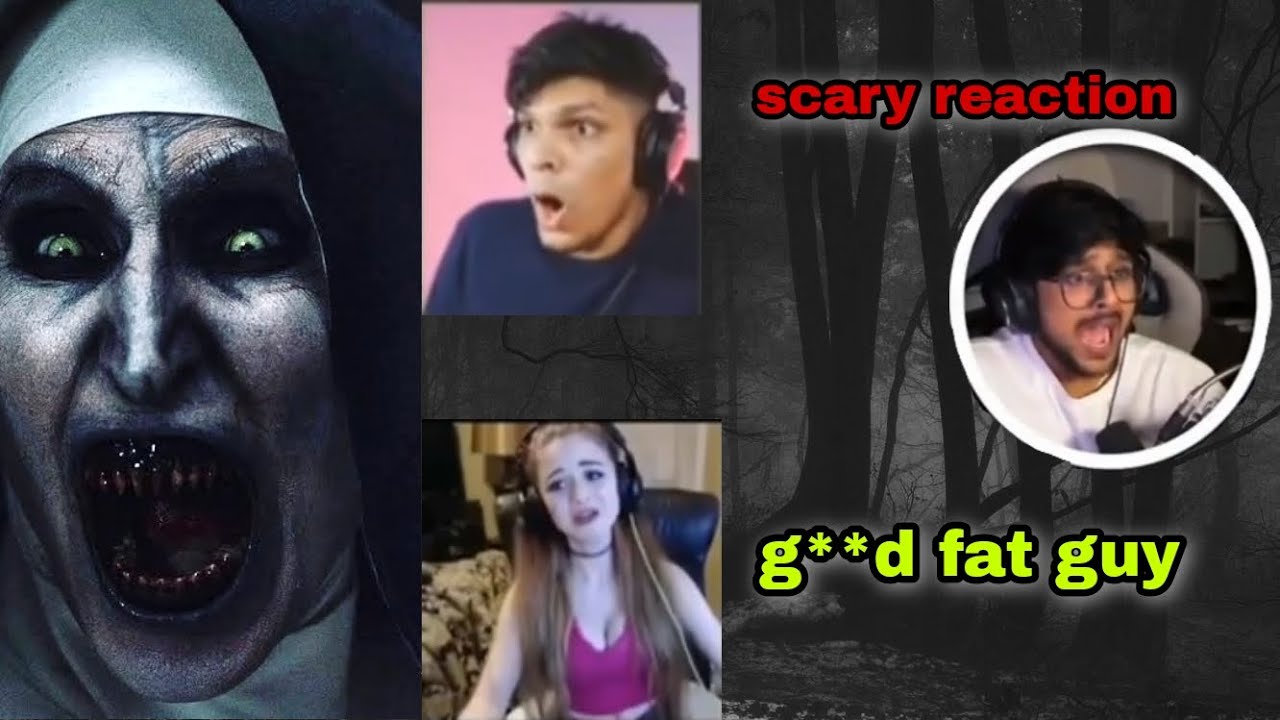 Youtubers scary reaction on horror games @Mythpat scary reaction and ...