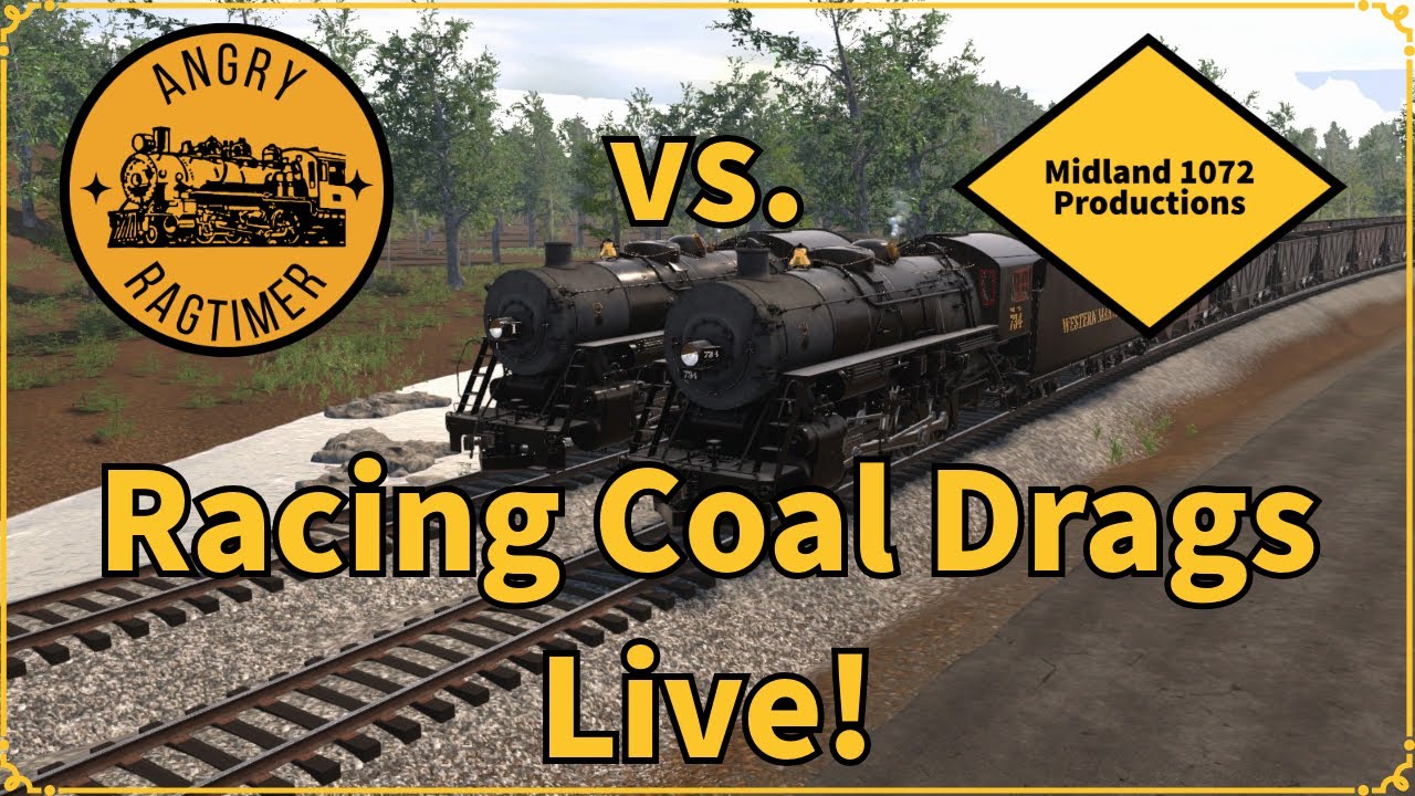 The Great Coal Drag Race - MODDED Railroader Live!! - YouTube