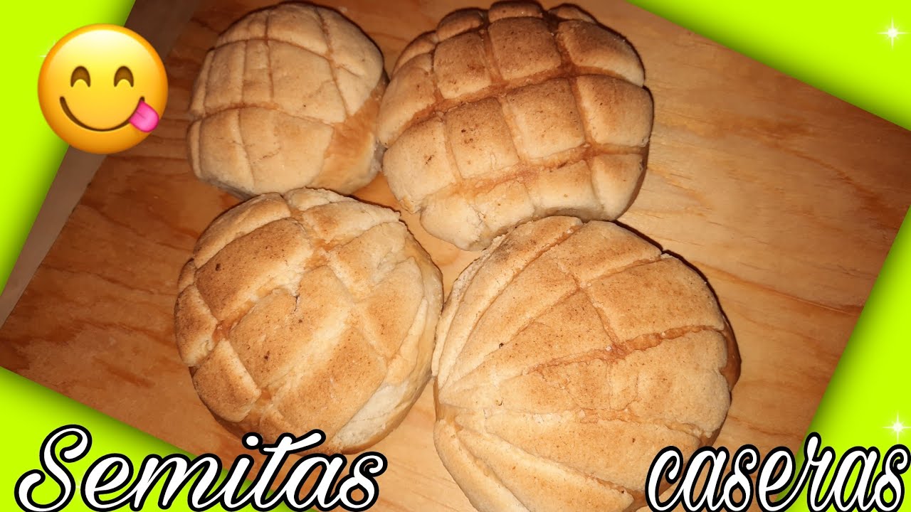 Mi receta de Semitas caseras 🥰 ( Conchas )🥐 - YouTube
