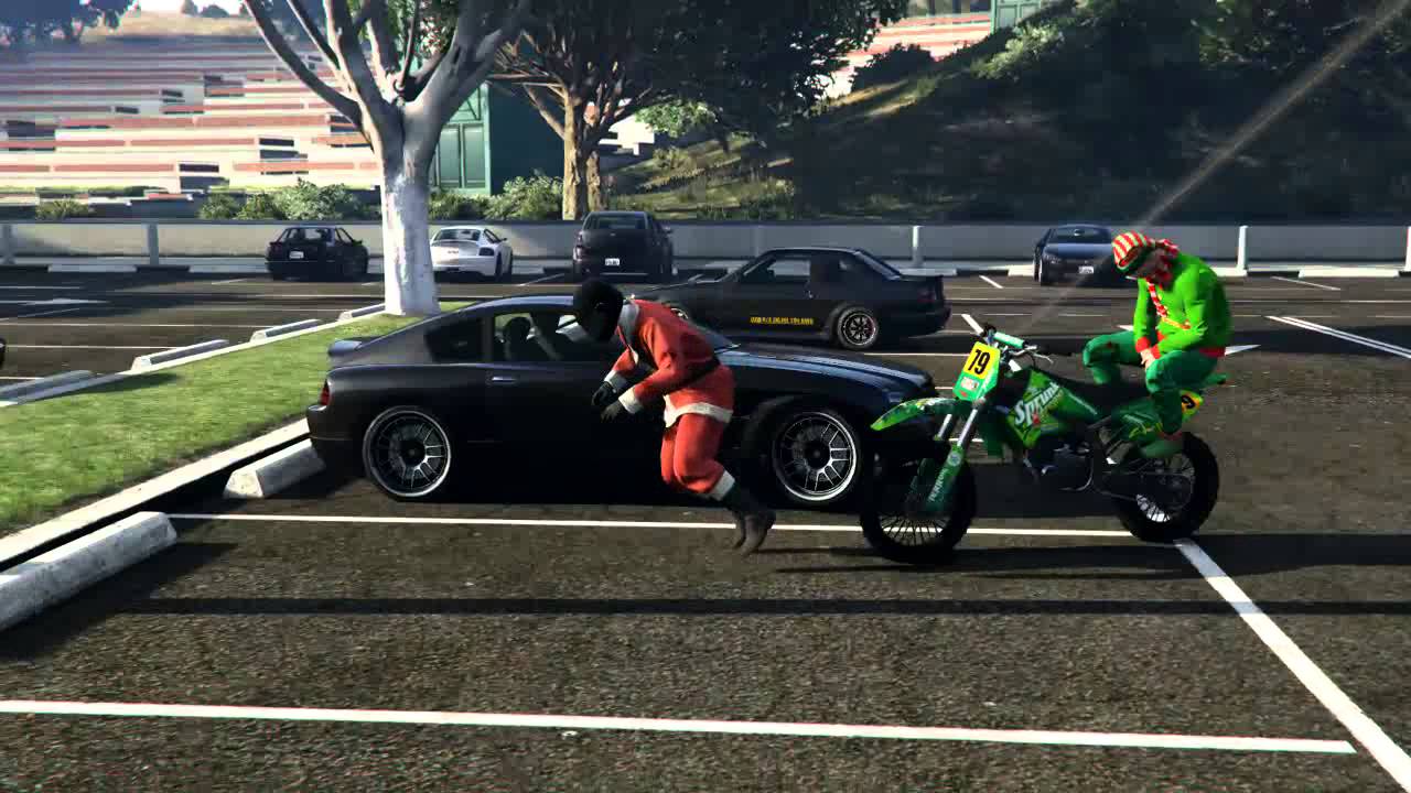 GTA 5 Xmas Elf - YouTube