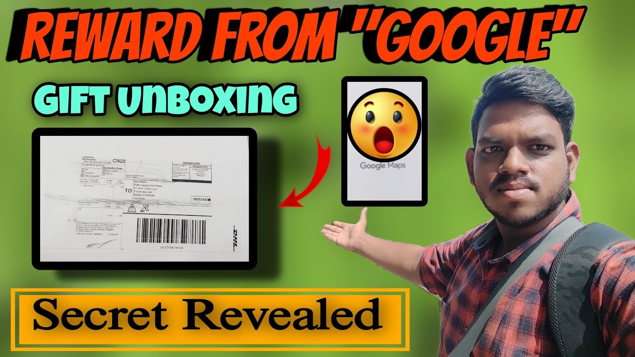 🎁🎁 REWARD FROM GOOGLE !!! Unboxing Of Gift From Google !!! Explore With ...