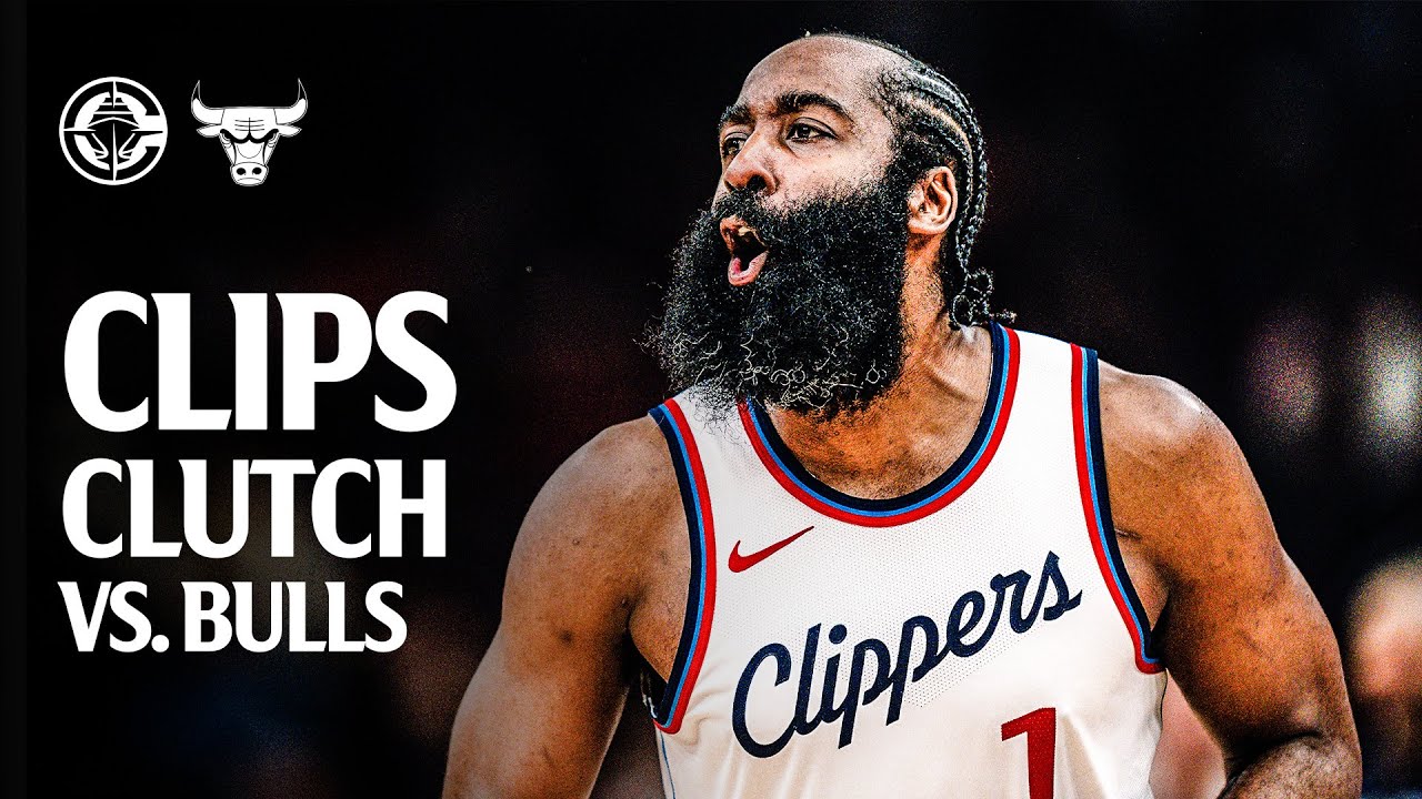 Clippers Clutch Victory Over Bulls Highlights | LA Clippers - YouTube