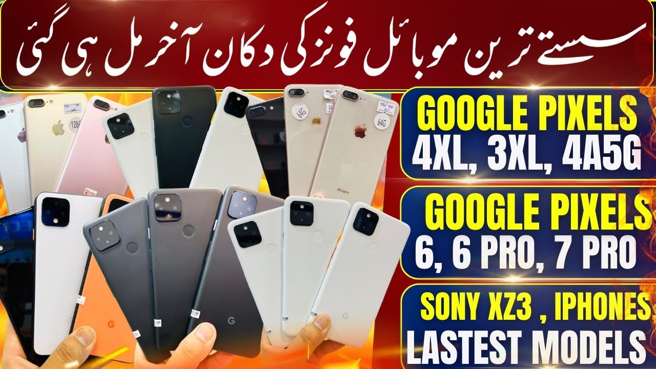 Google pixel 7pro 7 7A 6pro 4XL 4A 5G 3XL 5A Sony Xz3 iPhone 8plus Brend New Google Pixel Mobile ...
