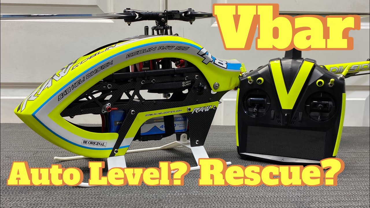 Auto Level? Rescue? How To Set It Up On A Mikado Vcontrol And Vbar ...