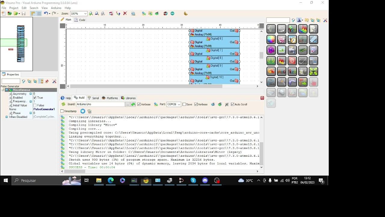 Picsimlabarduino Youtube