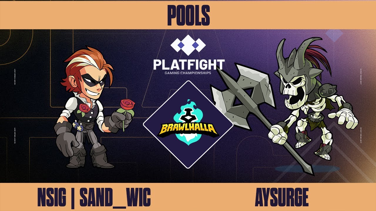 nSig | Sand_Wic vs AySurge - Platfight 2024 - Brawlhalla: Pools - YouTube