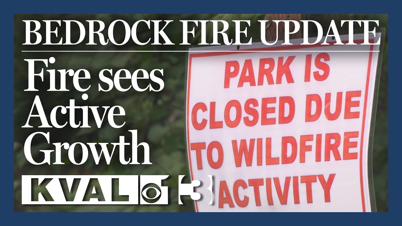 Bedrock Fire Update: Fire Sees Active Growth - YouTube