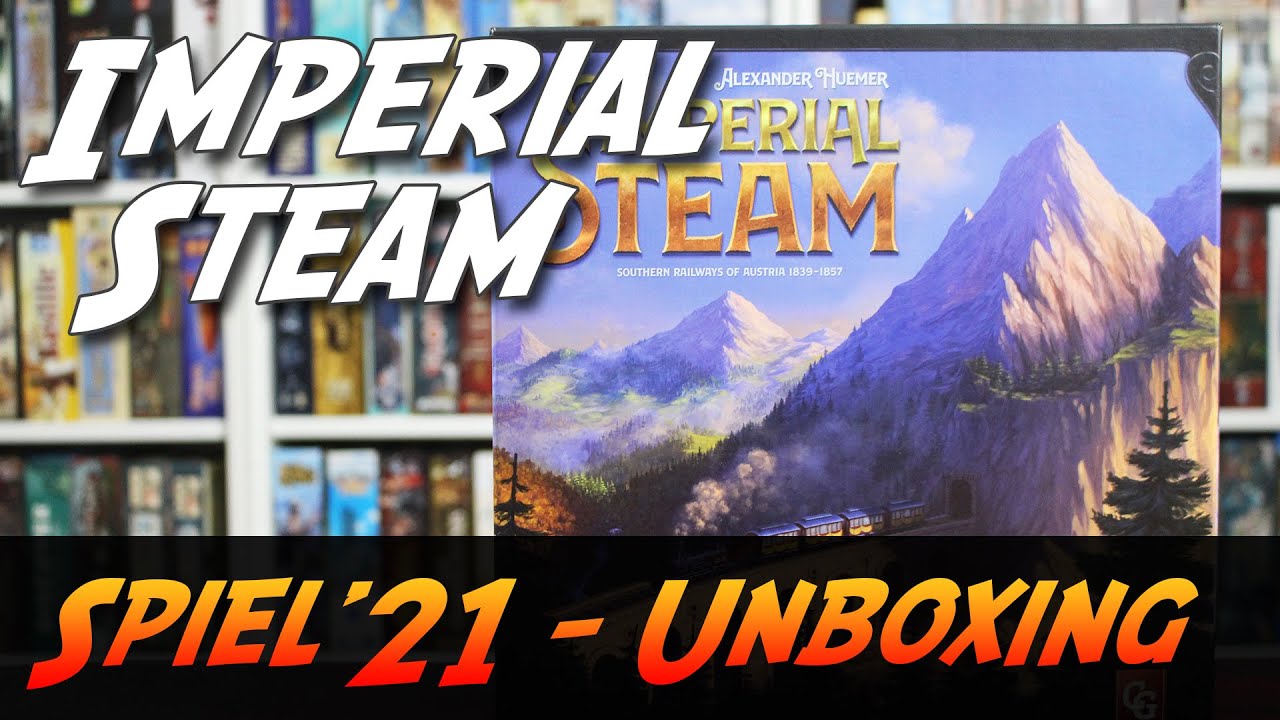 Imperial Steam - Brettspiel Unboxing (Capstone Games) - YouTube