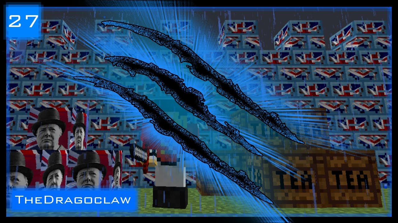 [27] Minecraft: Britons Vs Zombies - Tally-ho! - YouTube