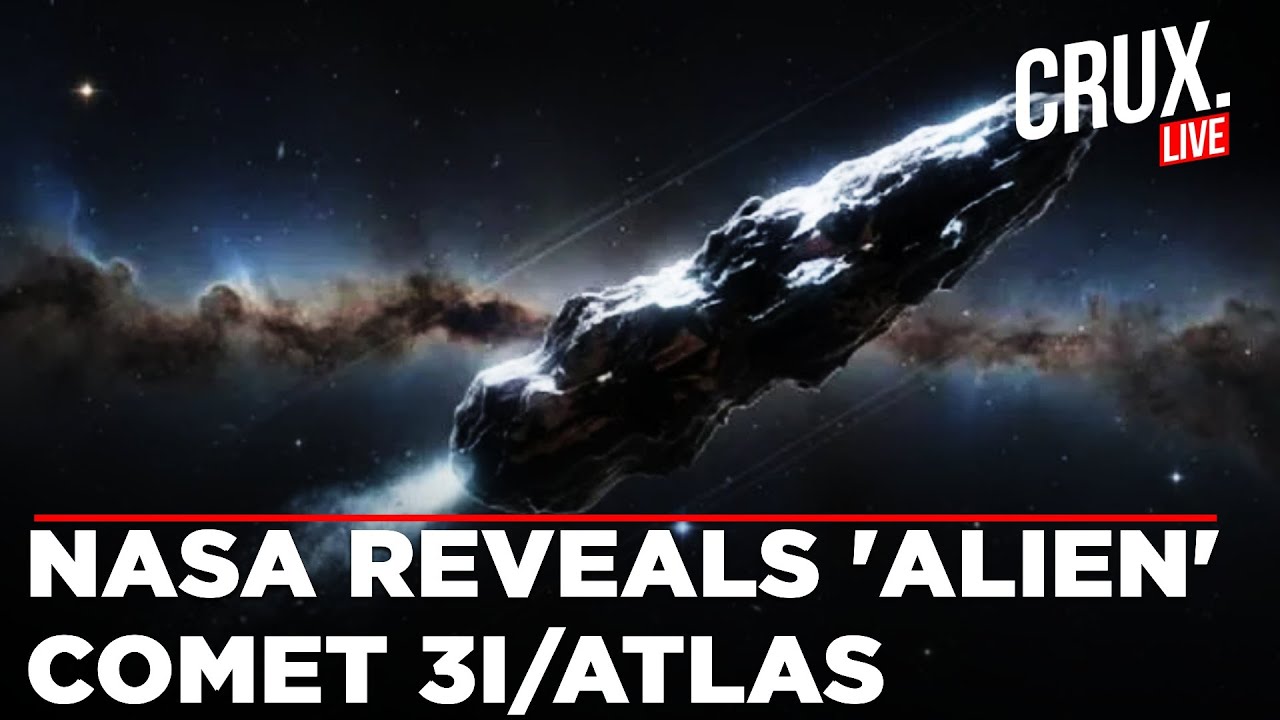 NASA LIVE | Mysterious Interstellar Comet 3I/ATLAS Seen In New Images ...