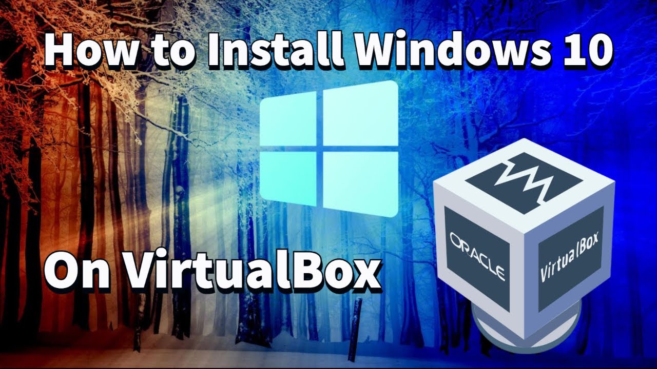 How To install Windows 10 On Virtualbox 7.0 / Lesson 07 / For Beginners ...