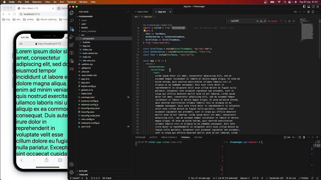 Membuat File Manager Menggunakan React Native Web - YouTube