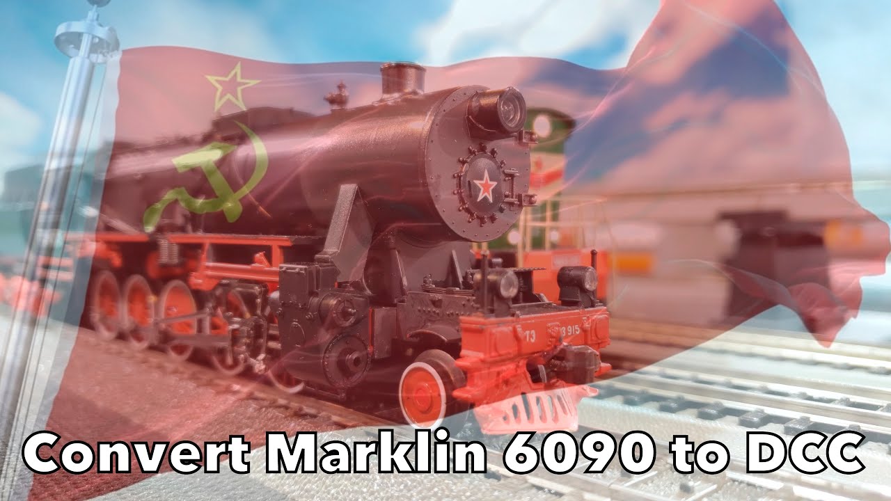 Full Conversion: Marklin Digital (MM) German / Soviet BR 52 Steam Engine w/SoundTraxx Econami UK ...