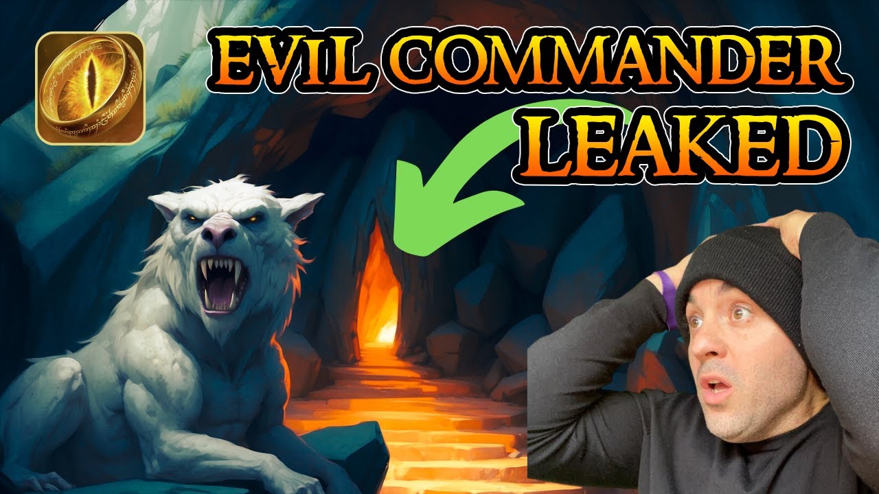 Evil Commander Leaked on Purpose??? LOTR Rise to War - YouTube