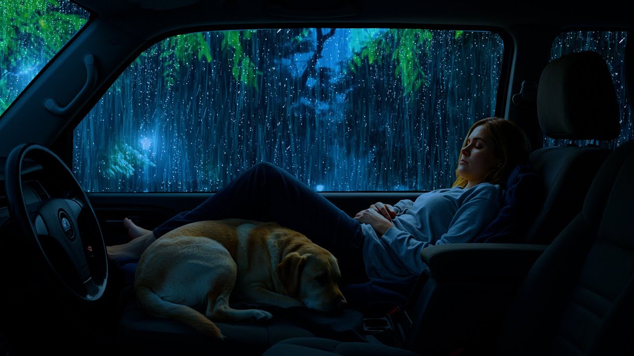 Rain on Car for Sleep – Gentle Rainfall Ambience for a Calm Night’s ...