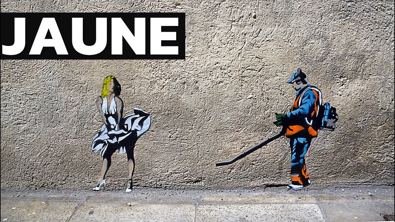 Jaune Street Art - YouTube
