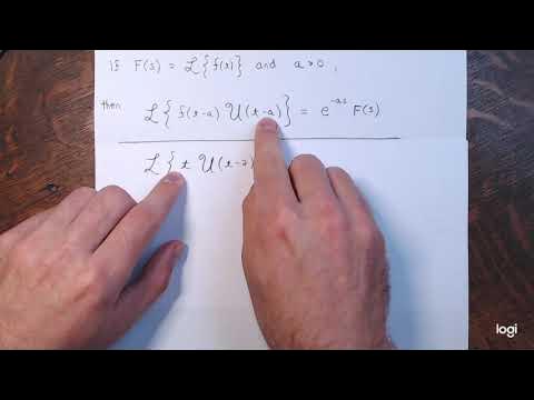 The Unit Step Function and the 2nd Translation Theorem for Laplace Transforms Examples - YouTube