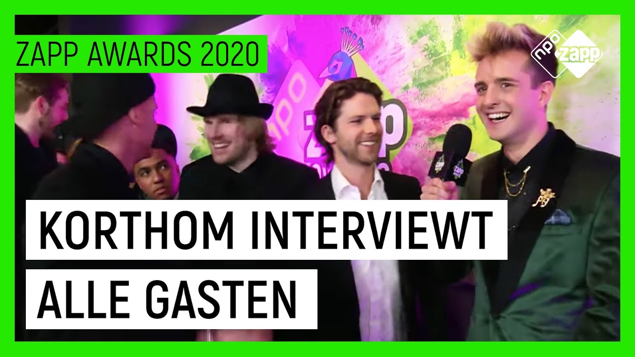 KORTHOM VANAF DE LOPER! ⭐| Zapp Awards 2020 | NPO Zapp - YouTube